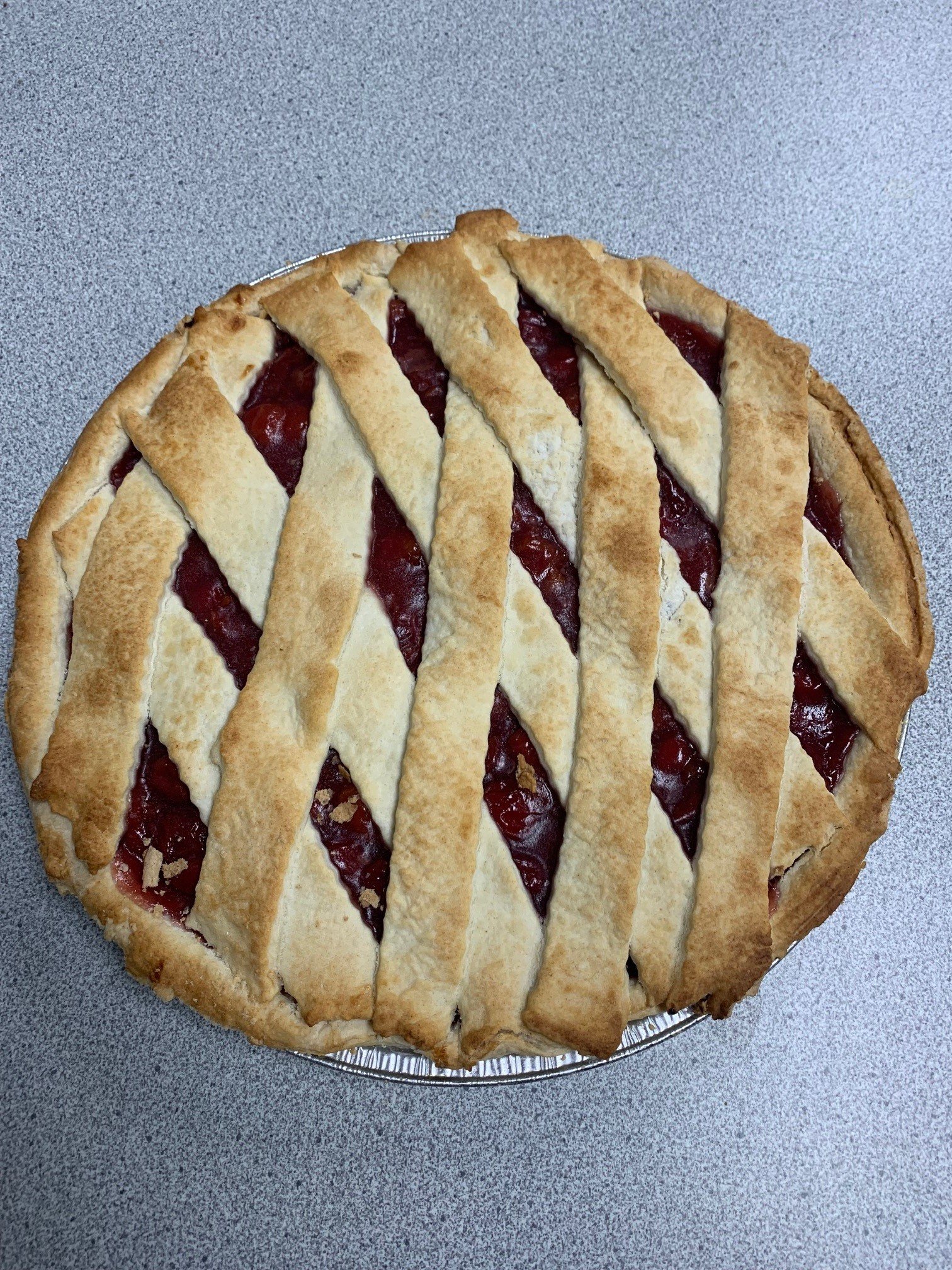 12″ Baked Cherry Lattice Pie | Valu Foods
